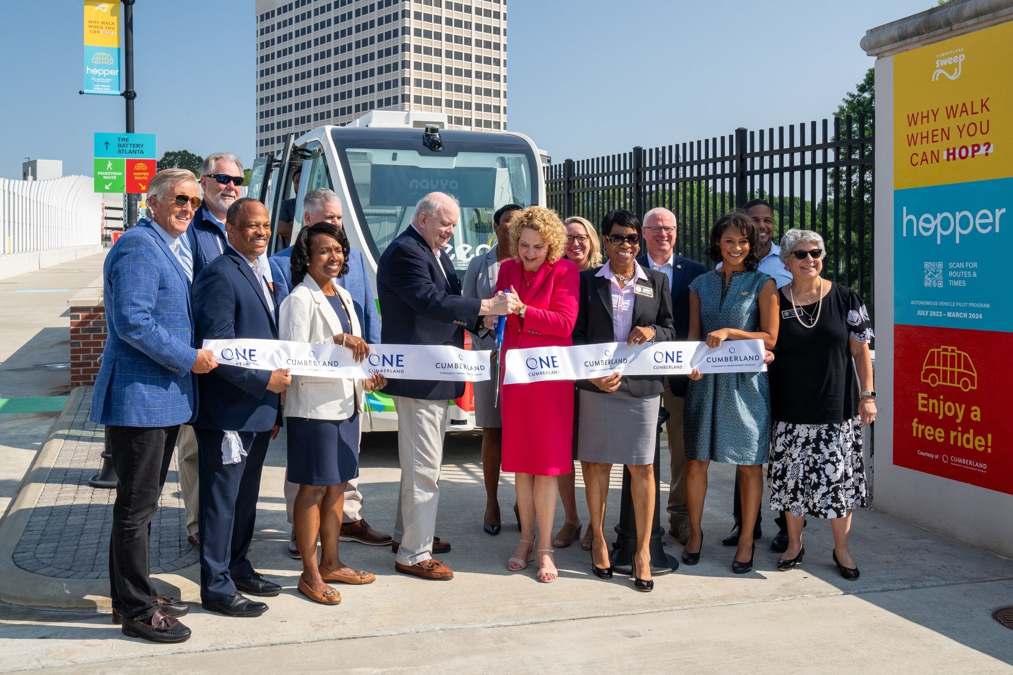 Cumberland CID Launches Autonomous Shuttle Pilot Program, Plans for ...